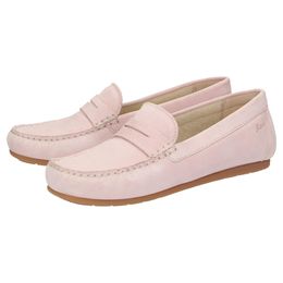 Slipper Sioux "Simadesa-700", Damen, Gr. 35 (UK 3), rosa, Obermaterial: 100% Kalbsveloursleder CAVL. 100% Gummi rubber., Schuhe Slipper