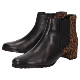 Stiefelette Sioux "Fendrina-710", Damen, Gr. 38UK5, braun, Obermaterial: 50% Kalbsleder CAL. 50% Ziegenveloursleder GOVL. 100% Gummi rubber., Schuhe Stiefelette