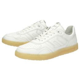 Sneaker Sioux "Tedroso-712", Herren, Gr. 39 (UK 5 1/2), wei&szlig;, Obermaterial: 100% Rindsleder Leather cow. 100% Gummi rubber., Schuhe Sneaker