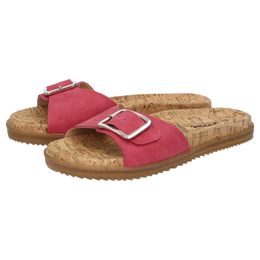 Pantolette Sioux "Aoriska-705", Damen, Gr. 37 (UK 4), pink, Obermaterial: 100% Kalbsleder CAL. 100% Gummi rubber., Schuhe Pantolette