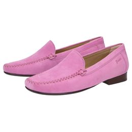 Slipper Sioux "Campina", Damen, Gr. 36 (UK 3 1/2), rosa, Obermaterial: 100% Ziegenveloursleder GOVL. 100% Gummi rubber., Schuhe Slipper