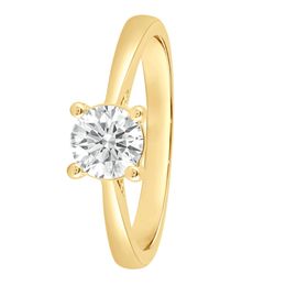 Diamantring ONE ELEMENT "Ring aus 585 Gold" Gr. 52, gold, Fingerringe, Damen, 52, 0,75, Gold, Diamantring, 1 Lab Grown Diamant 0,75 ct