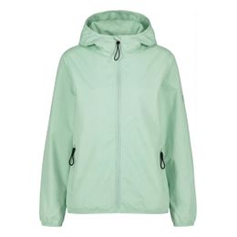 alife and kickin Sommerjacke ALIFE & KICKIN "Damen SolveidAK A &Uuml;bergangsjacke, Jacke", Damen, Gr. L, minty gr&uuml;n, 100% Polyamid, Jacken, leichte &Uuml;bergangsjacke mit Kapuze aus recyceltem Materialmix