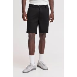 Chinoshorts Blend "BHElmer performance shorts", Herren, Gr. S, US-Gr&ouml;&szlig;en, schwarz, 75% Polyester, 22% Viskose, 3% Elasthan, unifarben, normal normal, Hosen Chinoshorts, Bequeme Chino Shorts mit G&uuml;rtelschlaufen
