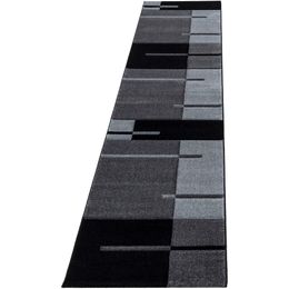 L&auml;ufer Ayyildiz Teppiche "Hawaii 1310" Gr. 12, grau, B:80cm H:13mm L:300cm, Kunstfaser, Teppiche, L&auml;ufer, handgearbeiteter Konturenschnitt, 80cm x 300cm (BxL)