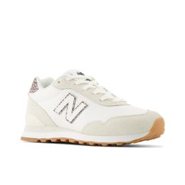 Sneaker New Balance "515", Damen, Gr. 38, sea salt, mah, Leder, Textil, Schuhe Sneaker