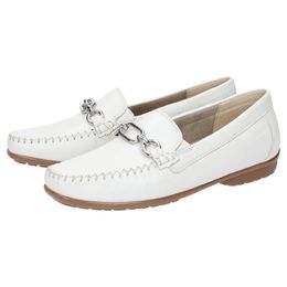 Slipper Sioux "Cortizia-737-H-SC", Damen, Gr. 40 (UK 6 1/2), wei&szlig;, Obermaterial: 100% Lammnappaleder LANA. 100% Gummi rubber., Schuhe Slipper