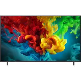 LG QNED-Fernseher "65QNED82B6B", Energieeffizienz: F (A-G), schwarz, 65 &Prime;, Fernseher