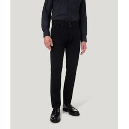 Chinohose Pierre Cardin "Lyon tapered", Herren, Gr. 32, L&auml;nge 30, schwarz, Web, Obermaterial: 61% Polyester, 31% Viskose, 8% Elasthan, unifarben, gerade, unten schmal lang, Hosen Chinohose, aus der Futureflex Kollektion