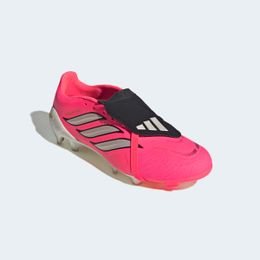 Fu&szlig;ballschuh adidas Performance "PREDATOR LEAGUE FT FG", Damen, Gr. 44, solar turbo, thermal chrome, core schwarz, Synthetik, Textil, Schuhe Fu&szlig;ballschuh, Au&szlig;ensohle f&uuml;r Rasen und feste B&ouml;den