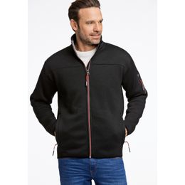 JACK'S INN 54 Sweatshirt JACK&rsquo;S "Sweatshirt Comfort Fit", Herren, Gr. L, schwarz, Obermaterial: 100% Polyester, bequem, Sweatshirts Sweatshirt