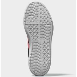 Plateausneaker adidas Sportswear "VL COURT BOLD", M&auml;dchen, Gr. 35,5, core schwarz, semi frozen turbo, pure turbo, Leder, Synthetik, Schuhe Plateausneaker, Inspiriert vom adidas Gazelle Bold, f&uuml;r Kinder & Jugendliche