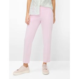 3/4-Hose Brax "Style MARON S", Damen, Gr. 36K18, Kurzgr&ouml;&szlig;en, rauchrosa, Web, 78% Baumwolle, 19% Lyocell, 3% Elasthan, Hosen