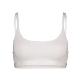 Sport-BH PSD "PSD WHITE SLD MDL SBL", Damen, Gr. L, Cup 0, wei&szlig;, 47% Modal, 47% Baumwolle, 6% Elasthan, BHs Sport-BH