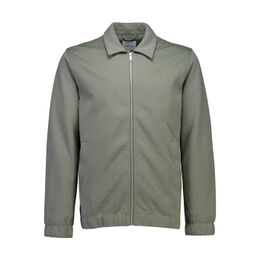 Outdoorhemd LINDBERGH "Hemdjacke Relaxed Fit", Herren, Gr. L, Normalgr&ouml;&szlig;en, gr&uuml;n (mid army mix), Obermaterial: 75% Polyester, 22% Viskose, 3% Elasthan. Futter: 95% Polyester, 5% Elasthan, Hemden