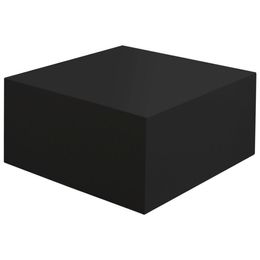 Livetastic Couchtisch, Schwarz Hochglanz, Holzwerkstoff, quadratisch, 60x30x60 cm, Wohnzimmer, Wohnzimmertische, Couchtische