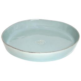 Costa Nova Tortenform Nova, T&uuml;rkis, Keramik, rund, 5 cm, Handmade in Europe, kratzfest, Backen, Backformen, Springformen