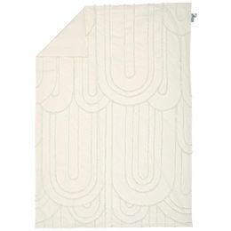 Ambiente &Uuml;berwurf, Creme, Textil, Abstraktes, 140x200 cm, Oeko-Tex&reg; Standard 100, pflegeleicht, Schlaftextilien, Bettw&auml;sche, Tagesdecken