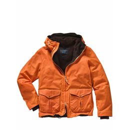 Manifattura Ceccarelli Herren Manifattura Ceccarelli Wachsjacke Orange 100 % Baumwolle (gewachst)