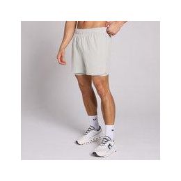 Myprotein MP Herren 5 2-in-1 Training Shorts - Chrome - XS
