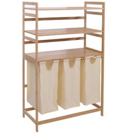 MCW W&Auml;SCHESAMMLER Braun, Cremewei&szlig;
