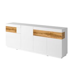SIDEBOARD Andrea Wei&szlig; und Holz