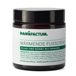 Manufactum W&auml;rmende Fu&szlig;creme