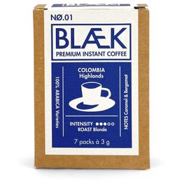 Blaek Instant-Kaffee, Blonde Roast, Box