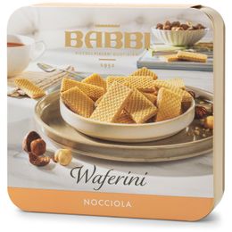 Waffelgeb&auml;ck mit Haselnusscreme
