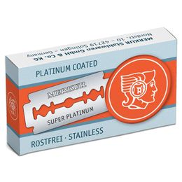 Rasierklingen Edelstahl Platin