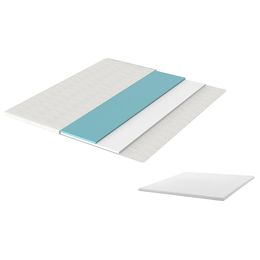 Riess Ambiente Bequemer Topper CLOUD FLEX 160x200cm wei&szlig; Riess-Ambiente Modern