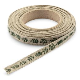 Geschenkband Leinen 1 cm