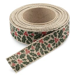 Geschenkband Leinen 2,5 cm