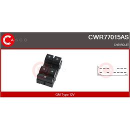 Casco Schalter, Fensterheber cwr77015as fahrerseitig f&uuml;r GM