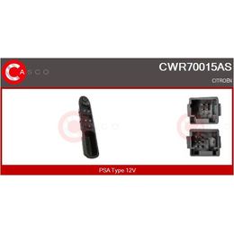 Casco Schalter, Fensterheber cwr70015as fahrerseitig f&uuml;r Citro&euml;n/Peugeot