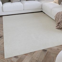 Wollteppich Wecon Home "Hamptons SIXTEEN", beige (elfenbein), B:80cm H:10mm L:230cm, Schurwolle, Teppiche, L&auml;ufer, Schurwolle, Kurzflor, Wohnzimmer, Schlafzimmer, elegant