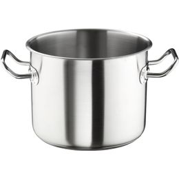 Pinti Inox Suppentopf PINTINOX "Master", silber (edelstahlfarben), &Oslash;:30cm, T&ouml;pfe, Suppentopf, Induktion