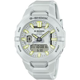 Smartwatch Casio G-SHOCK "GBA-950", wei&szlig; (grau, grau), Smartwatches, Herren, Smartwatch, Armbanduhr, Herrenuhr, Stoppfunkt., Lifelog Funktion,Hand Moving Funk.