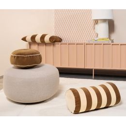 Tchibo - Essenza Samt-Dekokissen &raquo;Nino&laquo; mit F&uuml;llung - beige