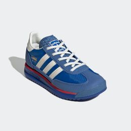 Sneaker adidas originals "SL 72 RS EL C", M&auml;dchen, Gr. 28, blau, core wei&szlig;, better scarlet, Synthetik, Textil, Schuhe Sneaker, f&uuml;r Kinder & Jugendliche