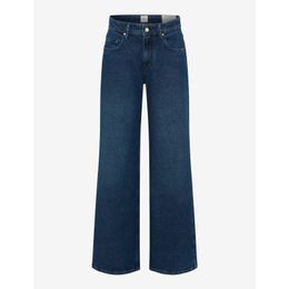 Brax Damen Five-Pocket-Hose Style MORGAN USED DARK BLUE, denim dunkelblau, Gr. 32
