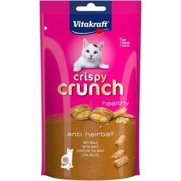 Vitakraft Crispy Crunch mit Malz Katzensnacks gegen Haarballen 4x60g