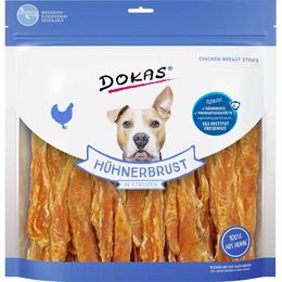 Dokas H&uuml;hnerbrust in Streifen Hundesnacks getreidefrei 900g