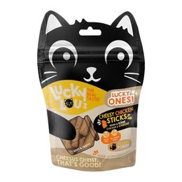 Lucky Lou Lucky Ones Sticks K&auml;se & Huhn Katzensnacks getreidefrei 50g
