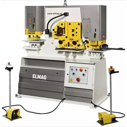 ELMAG Hydraulische Profilstahlschere und Lochstanze SPS 60K