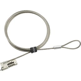 Kensington Kombinationsschloss Slim NanoSaver&reg; 2.0 EQ, Edelstahl, 1800 mm