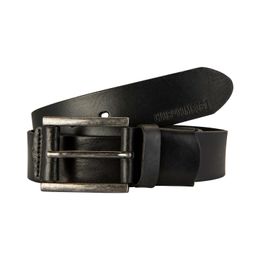 Club of Comfort Stretch-Lederg&uuml;rtel mit Struktur Schwarz (Gr&ouml;&szlig;e: 90CM)