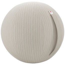Stylife Sitzball, Beige, Textil, F&uuml;llung: Luftkern, Oeko-Tex&reg; Standard 100, Wohnzimmer, Hocker, Sitzs&auml;cke
