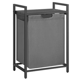 W&auml;schekorb ca. 50x72x33 cm Grau