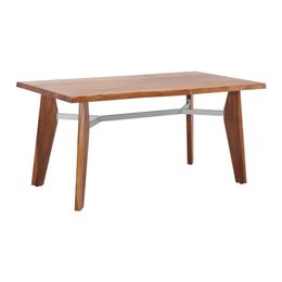 Esstisch Jasper Akaziefarben/ Grau Echtholz ca. 160/90/75 cm